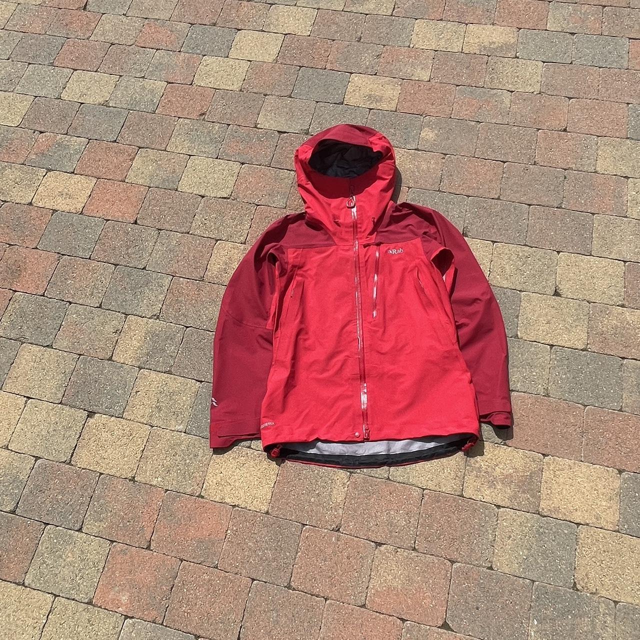 Women’s Two Tone Red Rab Goretex Ladakh Jacket RRP... | Depop