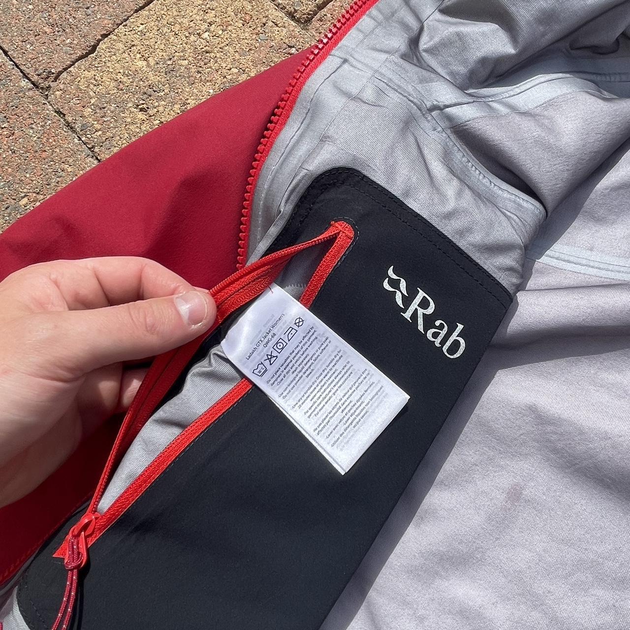 Women’s Two Tone Red Rab Goretex Ladakh Jacket RRP... | Depop