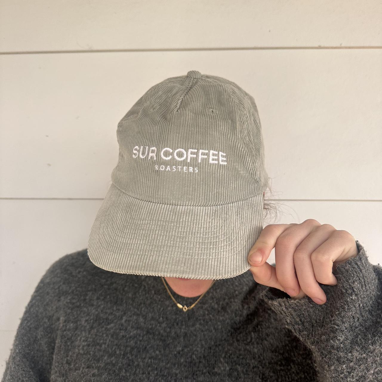 Sur Coffee Corduroy Hat - Depop