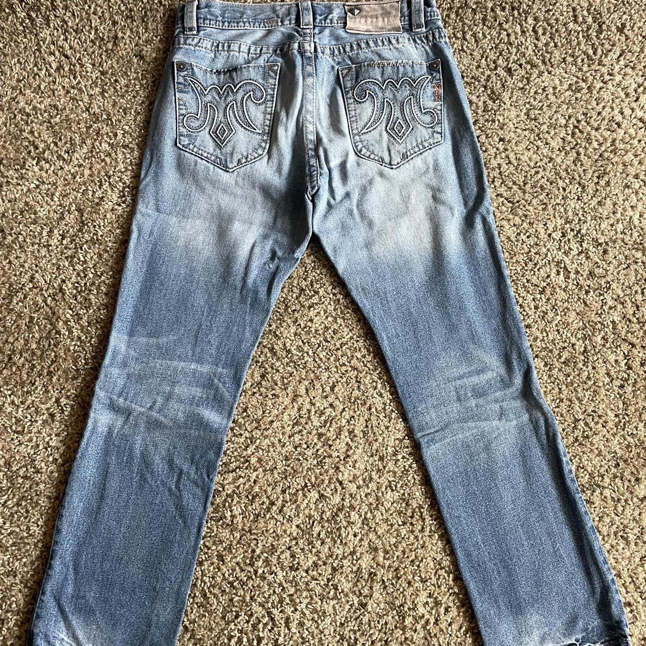 Mek Denim jeans Cody straight 34x34 Vintage Y2K... - Depop