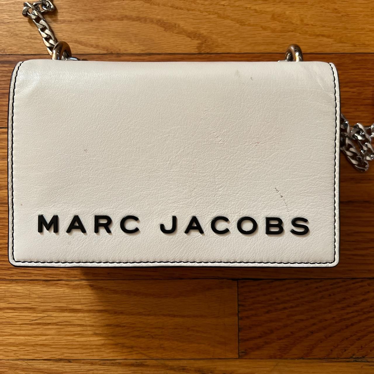 Authentic Marc Jacob small chain bag. Small scratch... | Depop