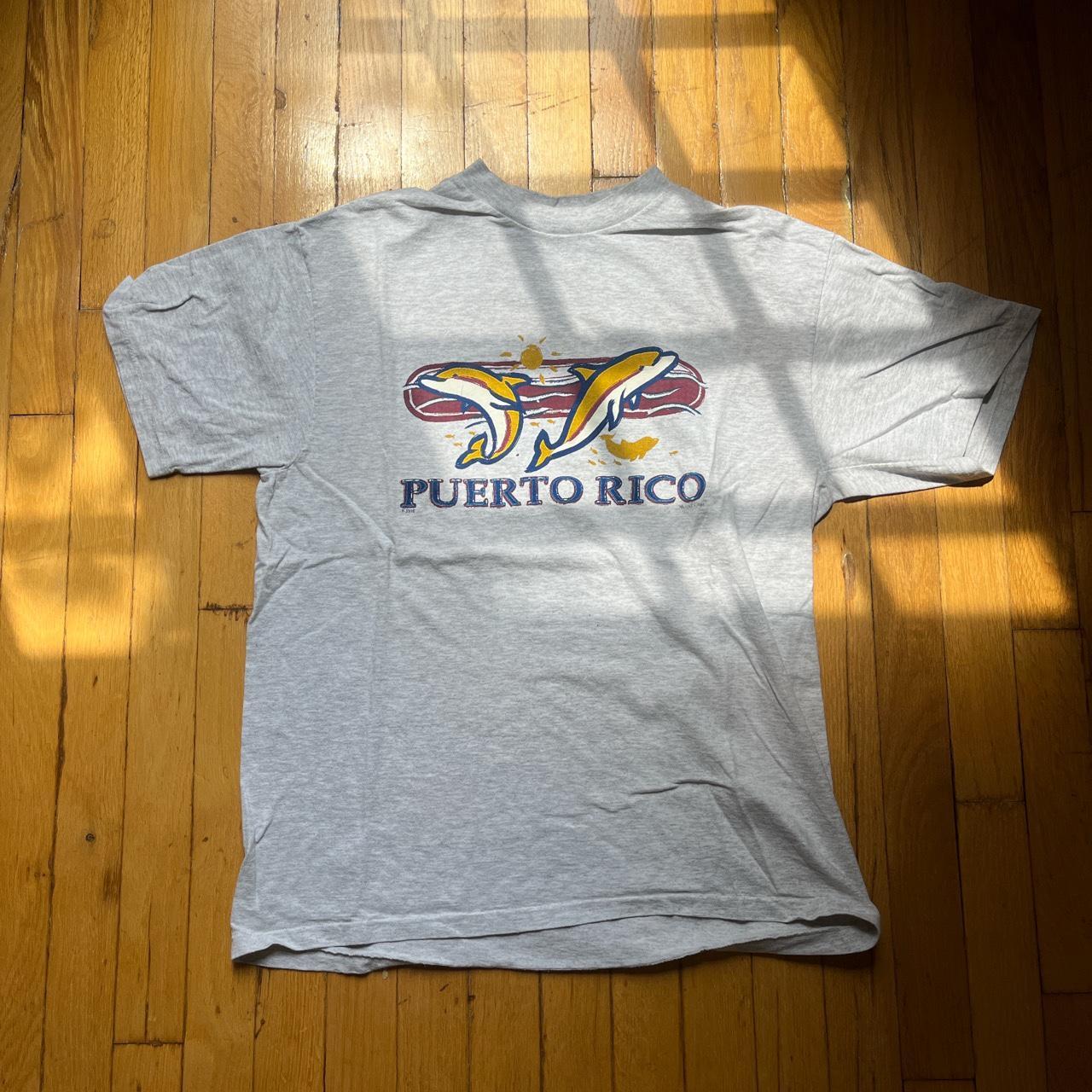 Vintage 90s Puerto Rico t-shirt size large - Depop