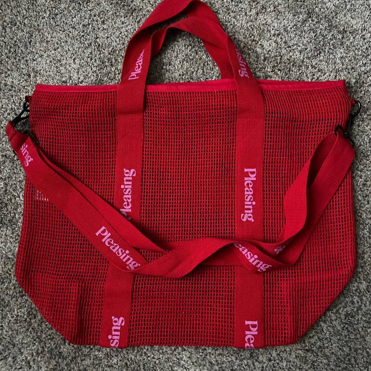 Red Pleasing Beach Bag Brand New #harrystyles... - Depop