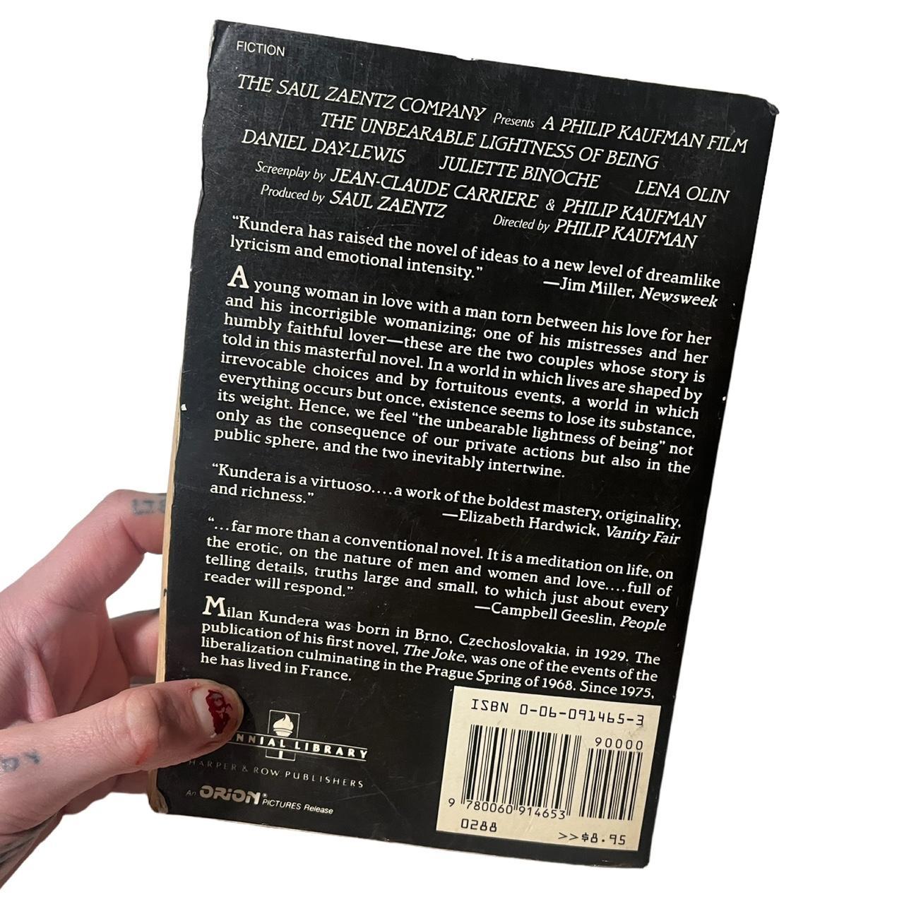 “The Unbearable Lightness of Being” Good condition.... - Depop