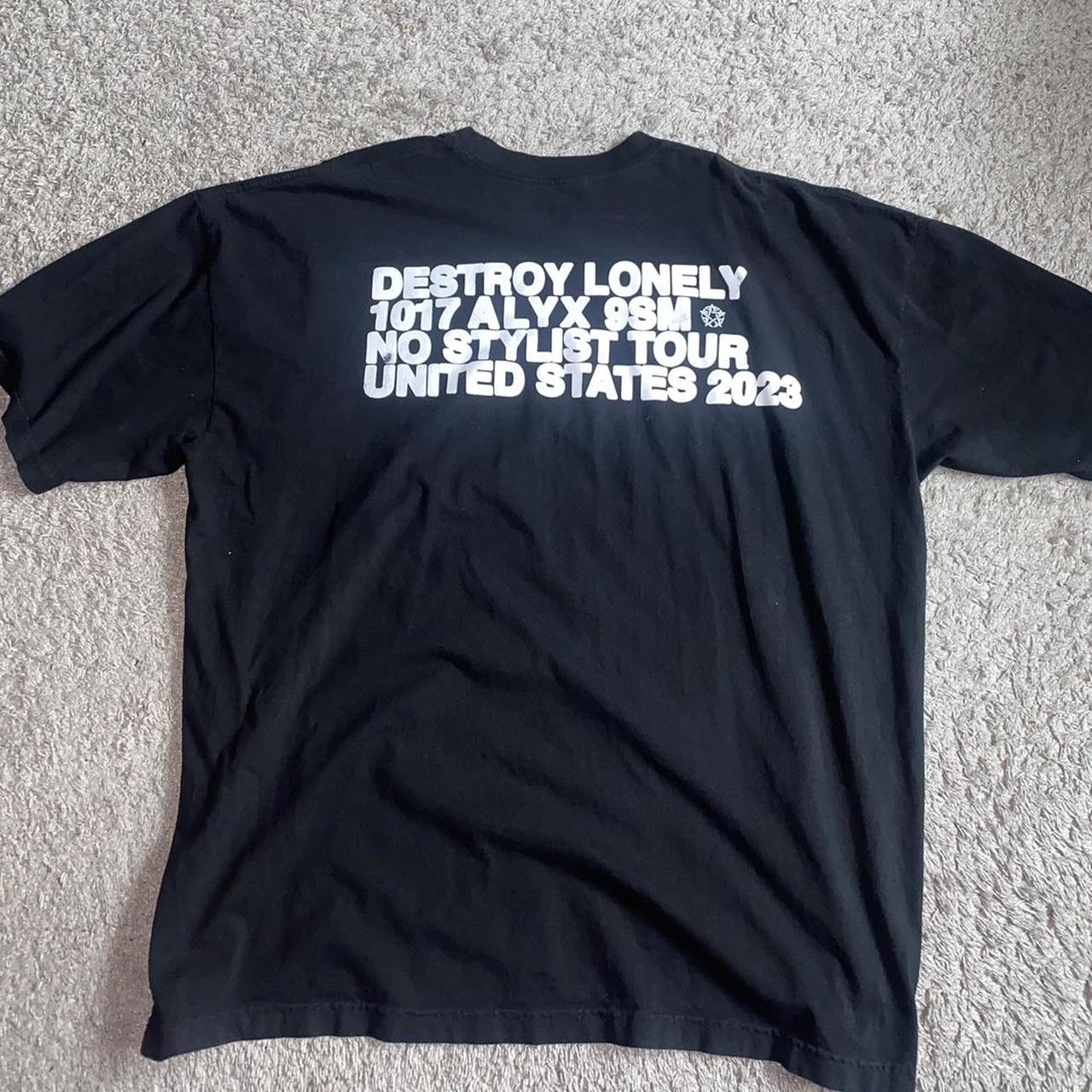 DESTROY LONELY NO STYLIST TOUR MERCH x 1017 ALYX... - Depop