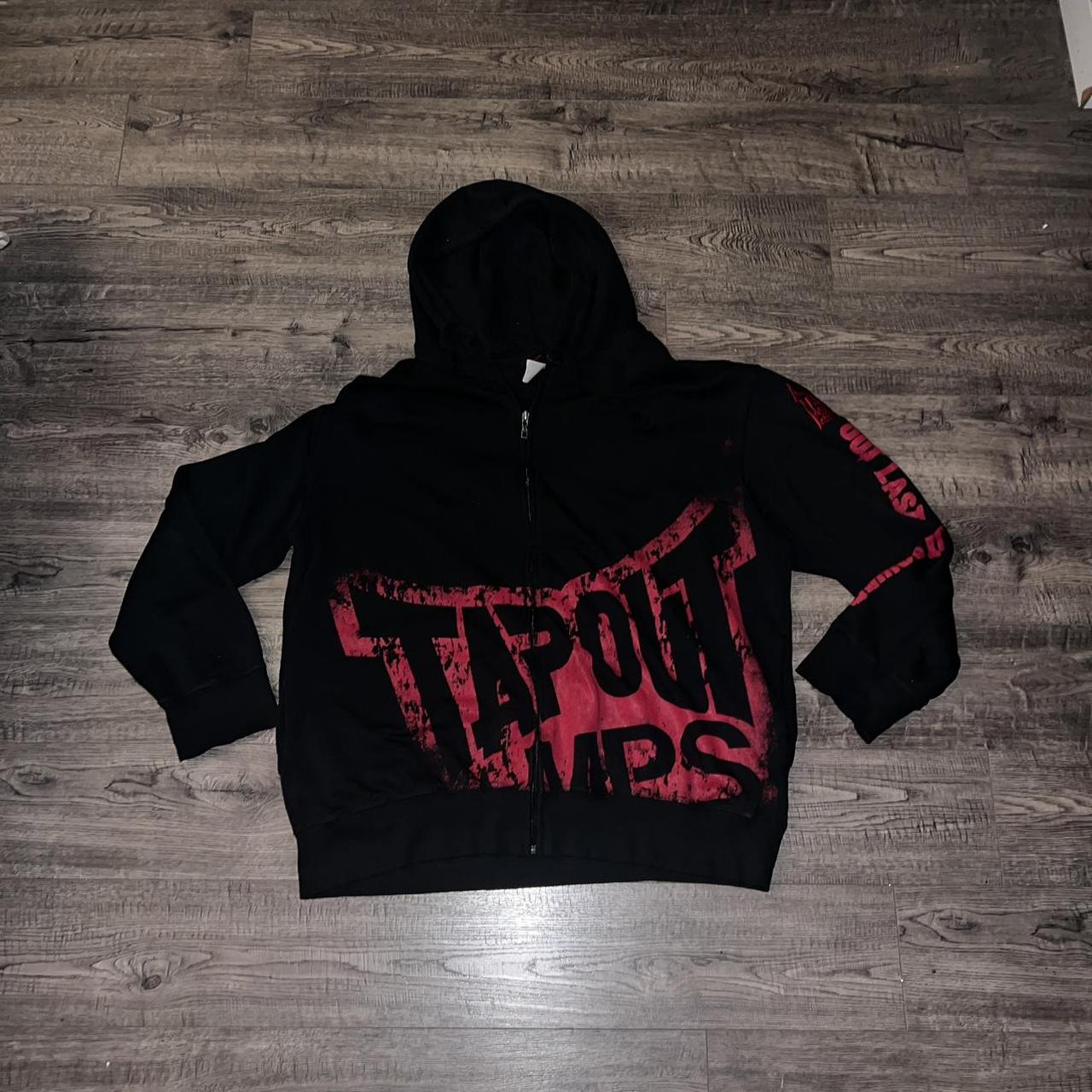 🕸️About the Item Tap out zip up sweater the zipper... - Depop