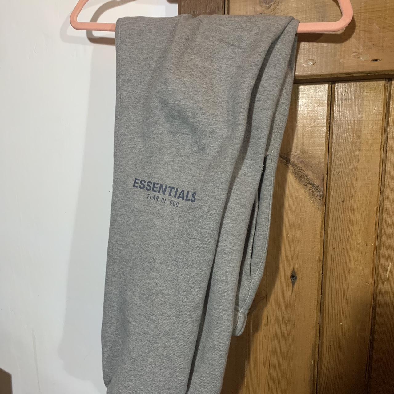 fear of god essentials joggers authentic message... - Depop
