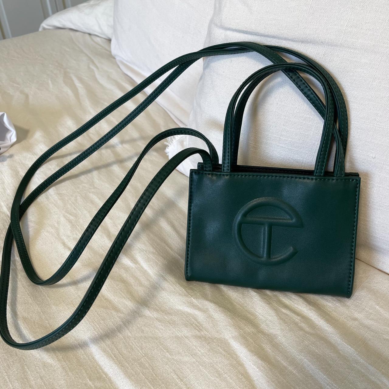 Olive green tefar bag - Depop