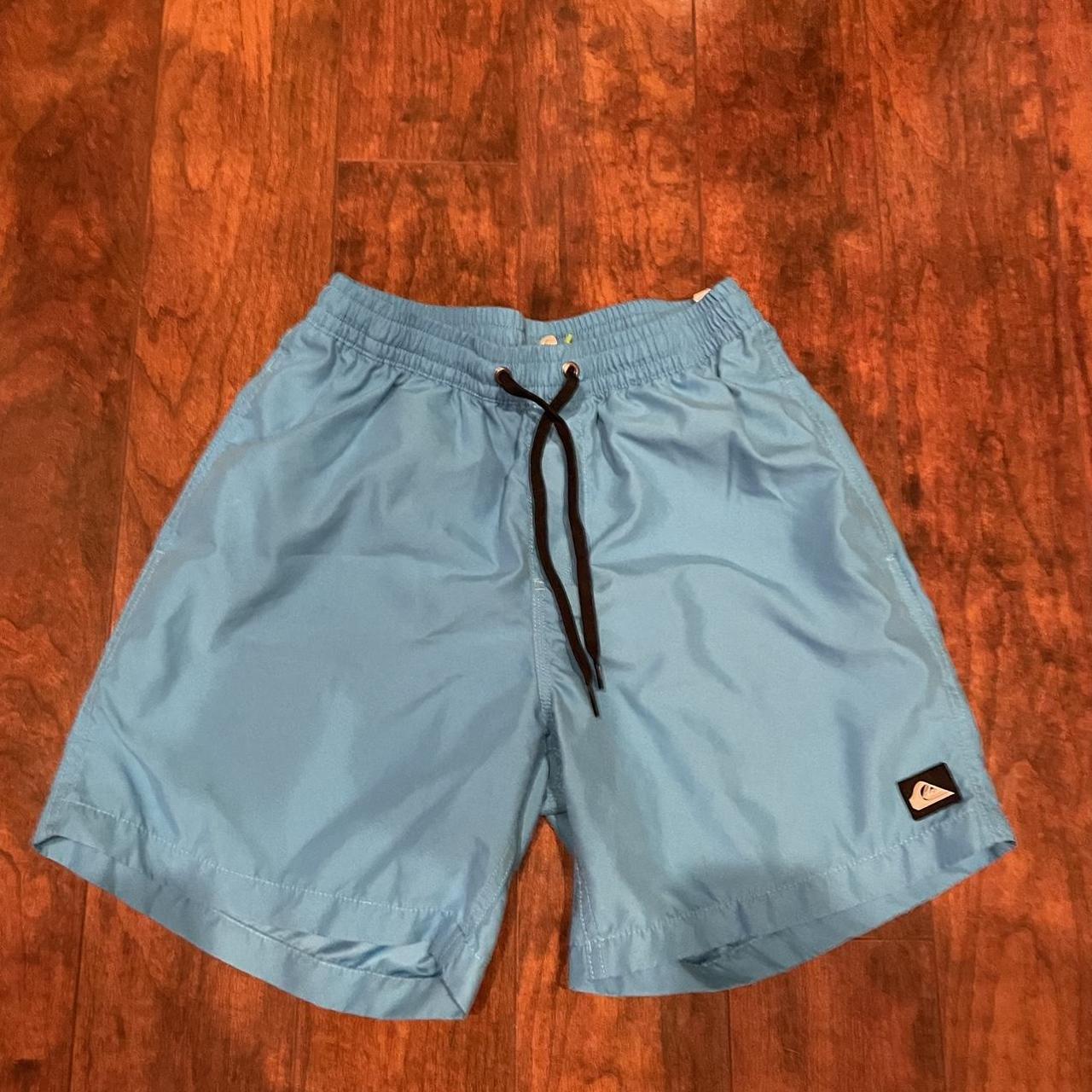 QuickSilver Bathing Suit in Blue Size Small. Please... - Depop