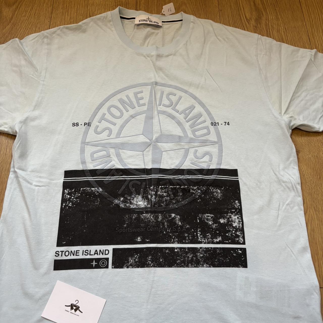 Status - Pre Loved Description - Stone Island T... | Depop