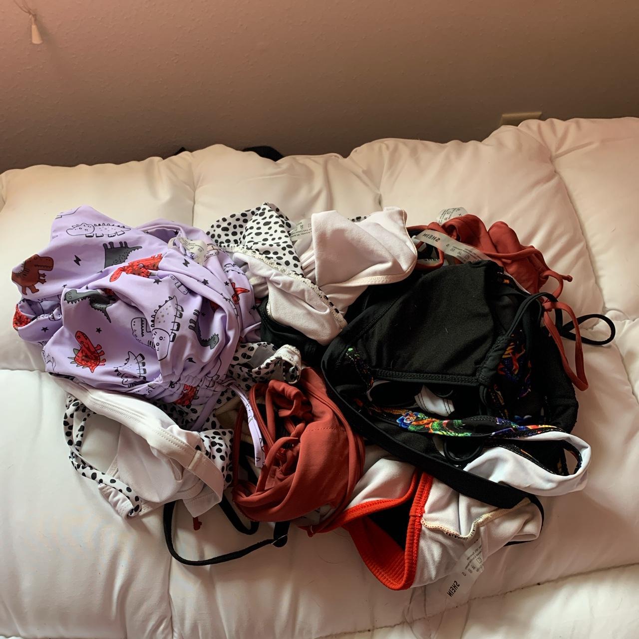 SHEIN BIKINI BUNDLE!! message me swimsuits wanted... - Depop