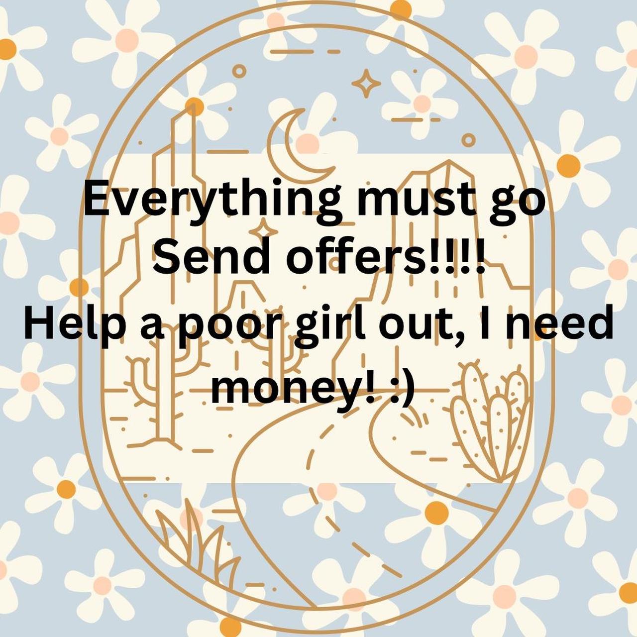 HELP ME GET MONEY TO PAY FOR MY SENIOR PICS PLEASE!... | Depop