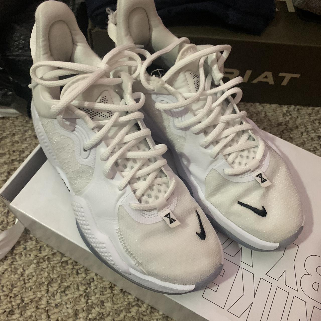 Paul George 5 basketball shoes worn for one season.... - Depop