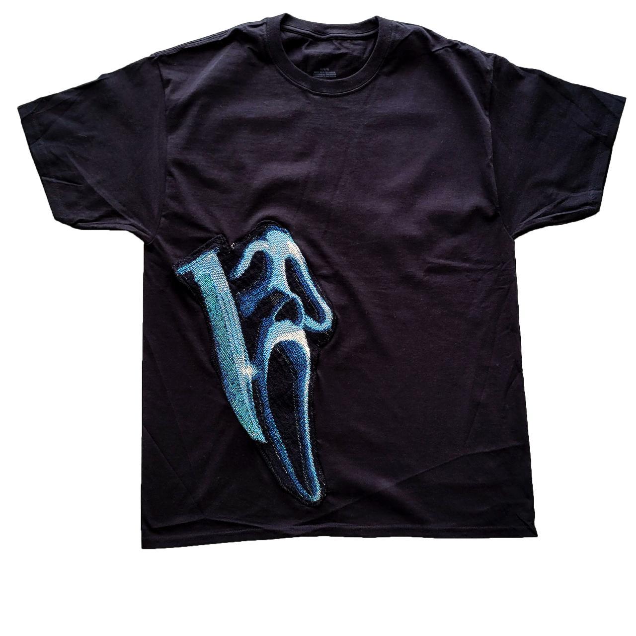 Scream / Ghost face Tapestry Shirt! Handmade ! Fast... - Depop