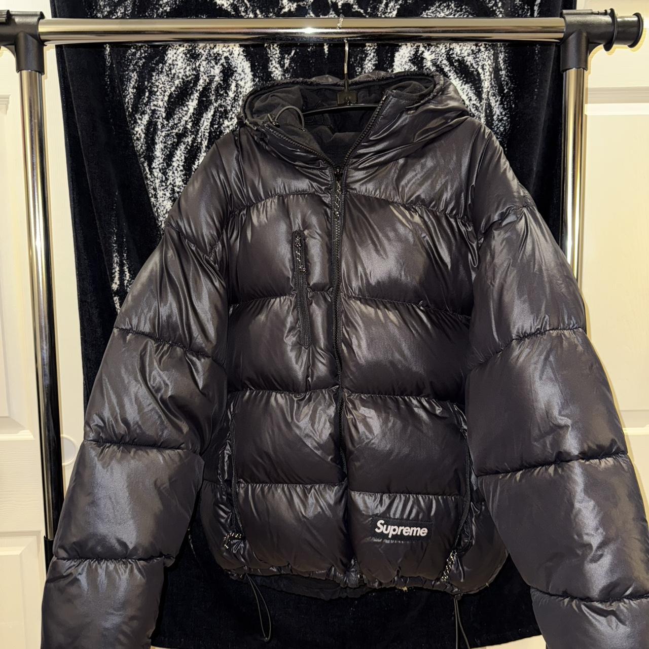 Supreme reversible puffer patchwork jacket Comfy... - Depop