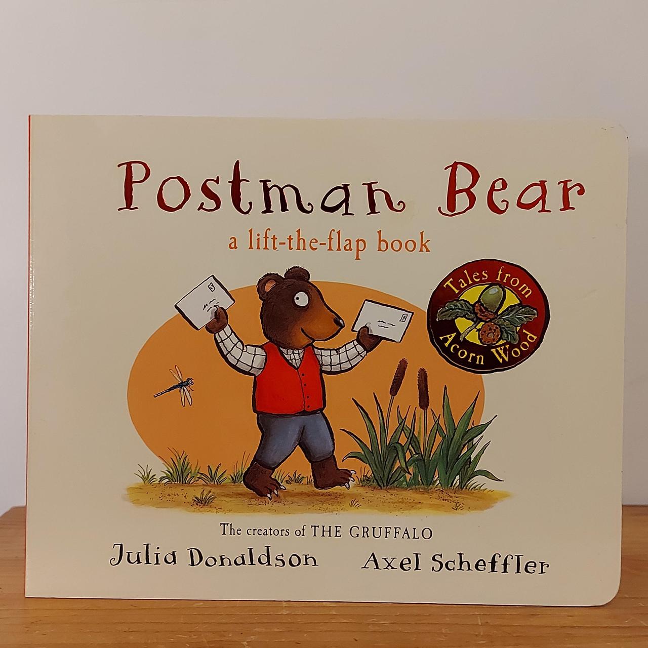 Postman bear - A lift the flap book - by the... - Depop