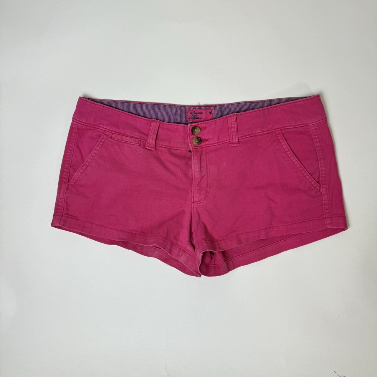 Micro Mini Hot Pink Shorts Tagged as a size 6.... - Depop
