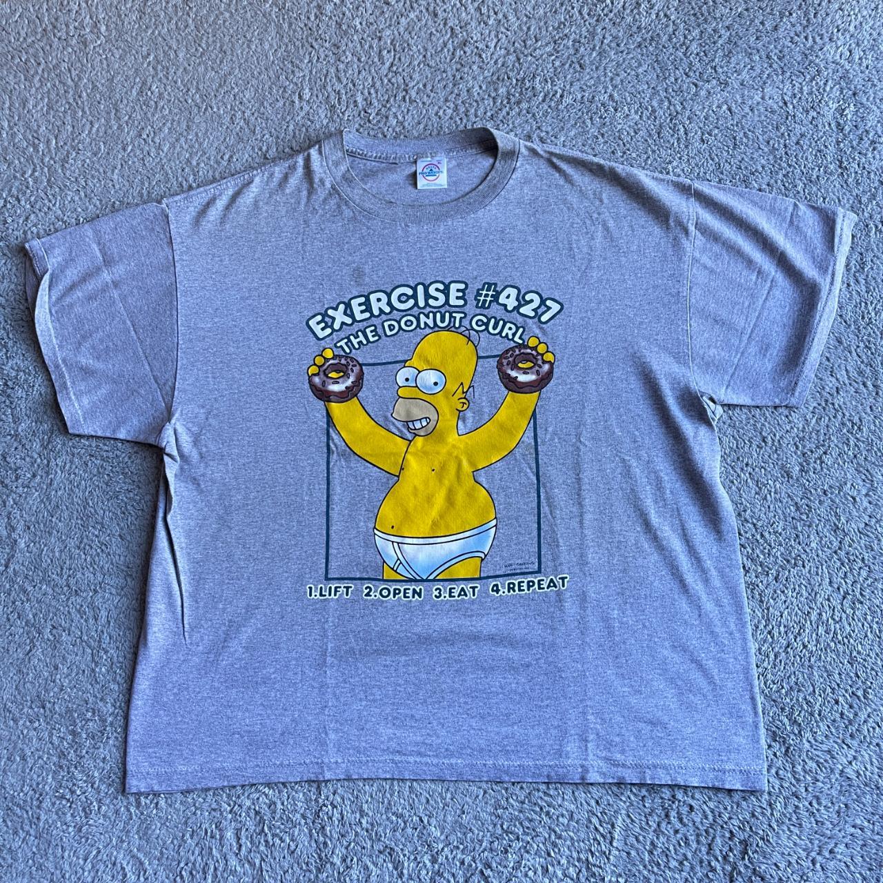 Vintage The Simpsons T-shirt Size: XL condition: 7... - Depop
