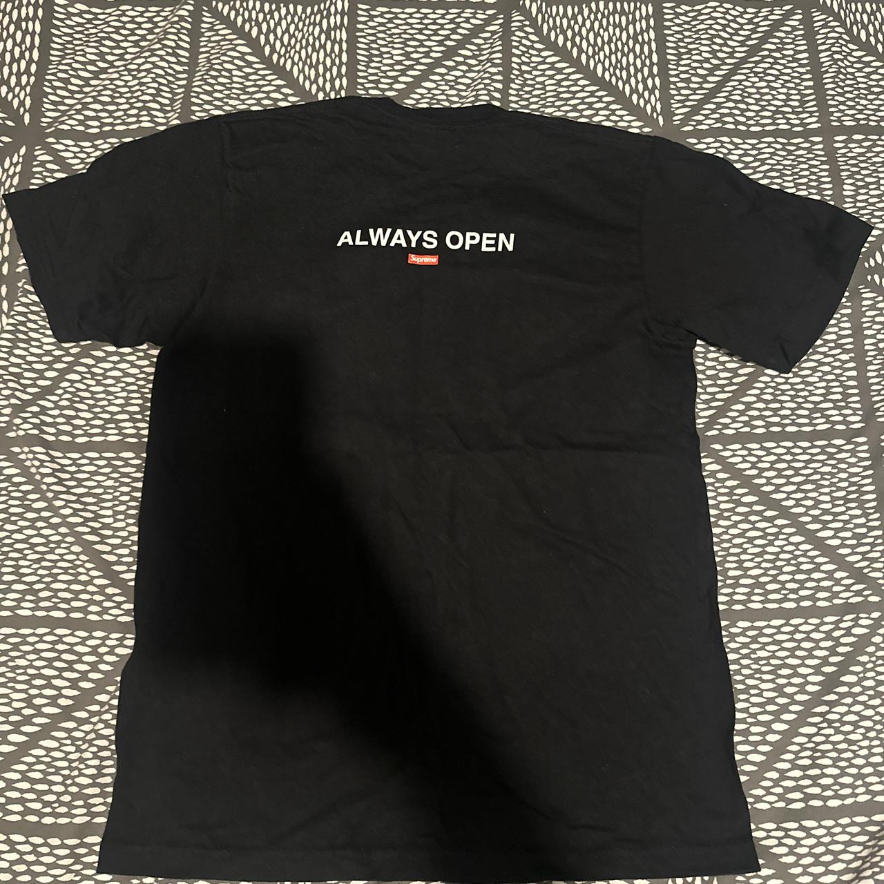 Supreme always open tee Size small 9/10 condition - Depop