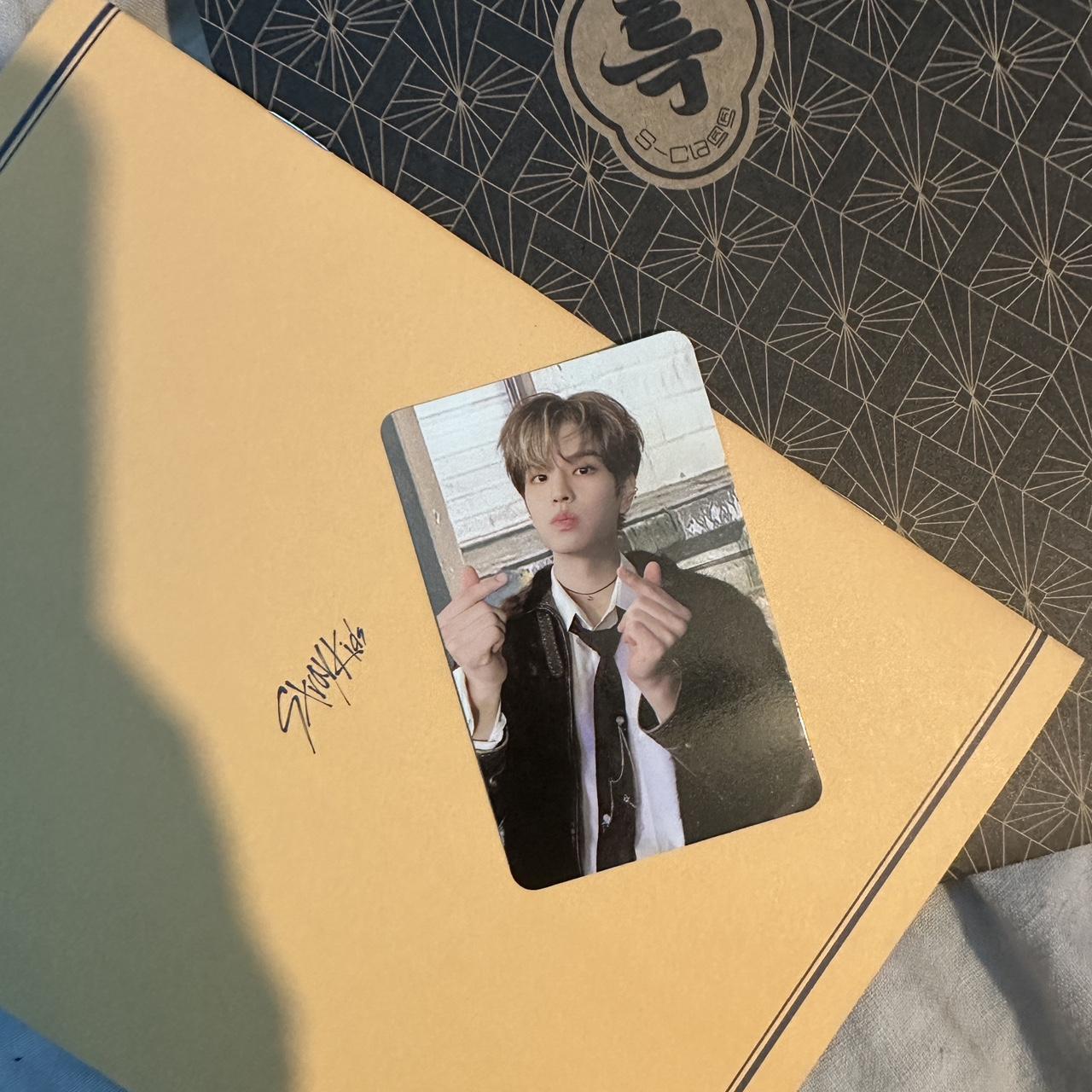 Seungmin stray kids photo card. A target exclusive... - Depop