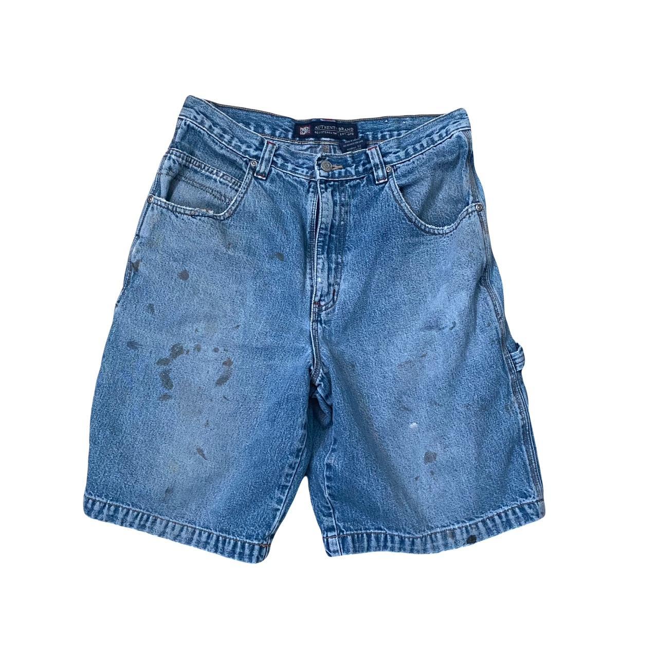 Faded glory jean shorts perfect paint stains has no... - Depop
