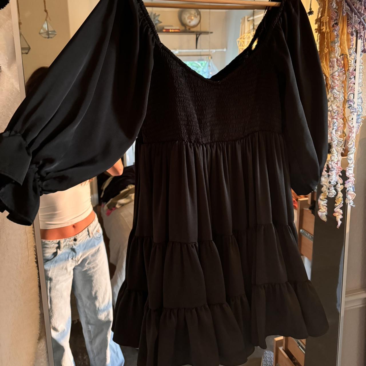 American Threads long sleeve dress Worn Once No Flaws - Depop