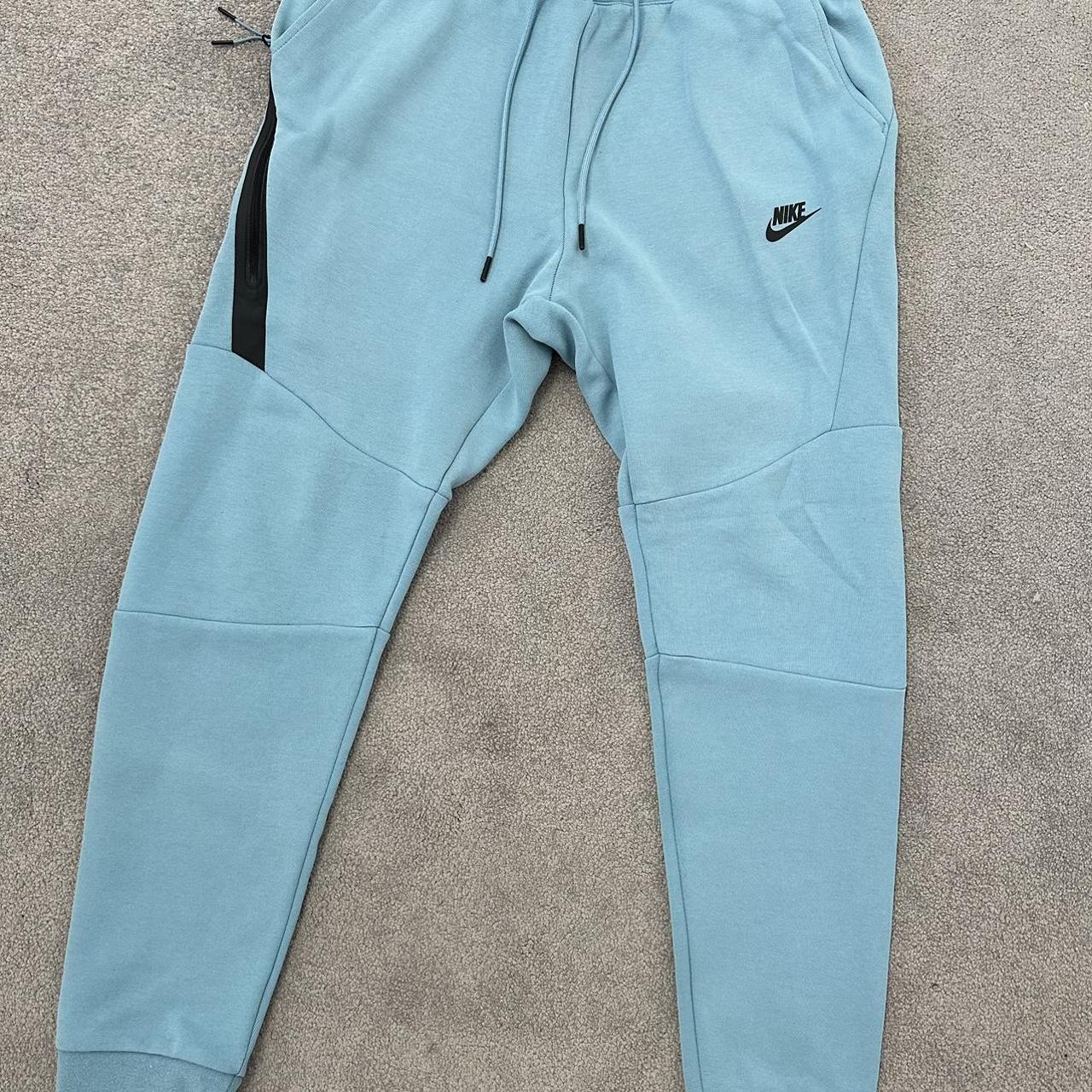 “RARE” Nike baby blue tech-fleece. extremely good... - Depop