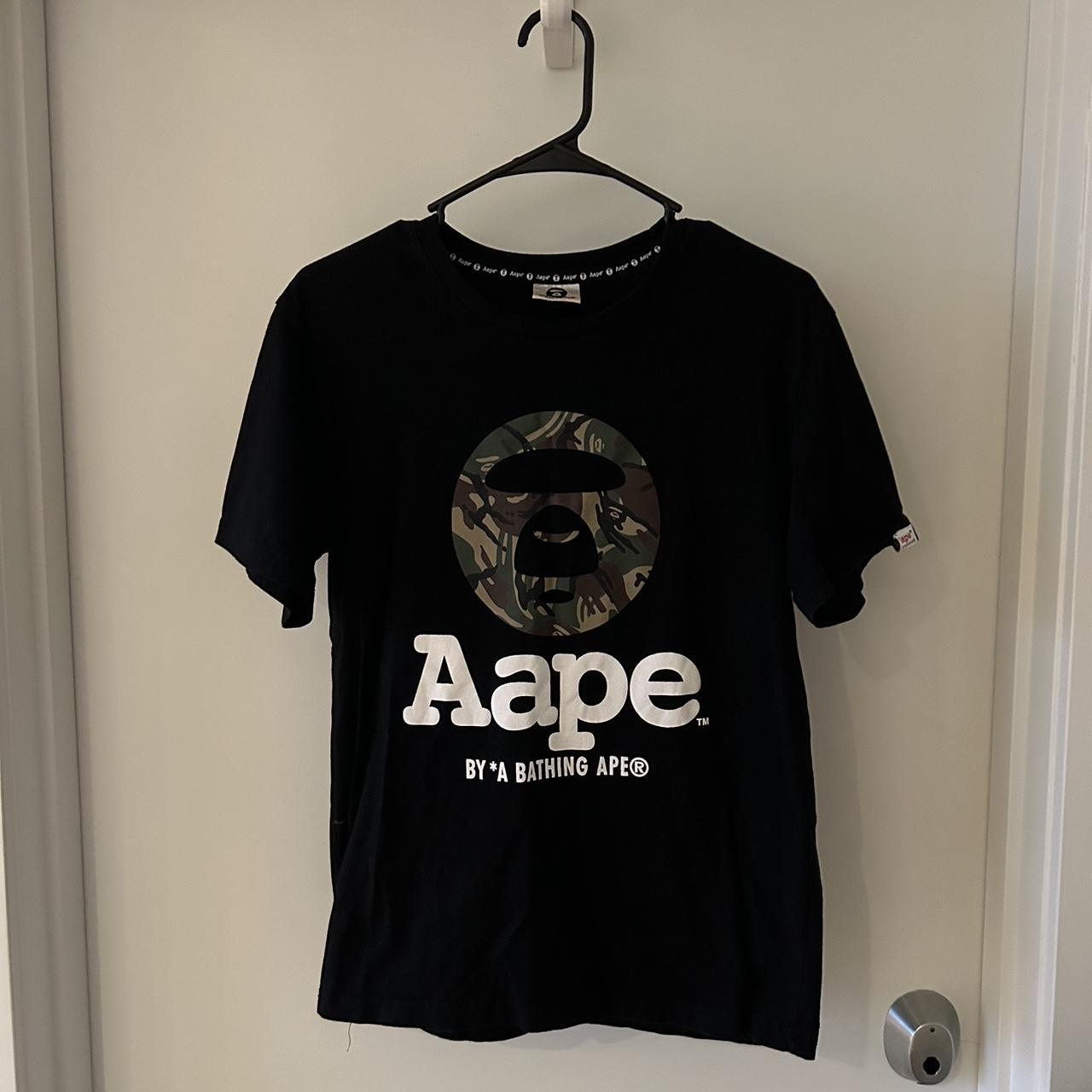 AAPE (BAPE) Camo T-Shirt Size Large Great... - Depop