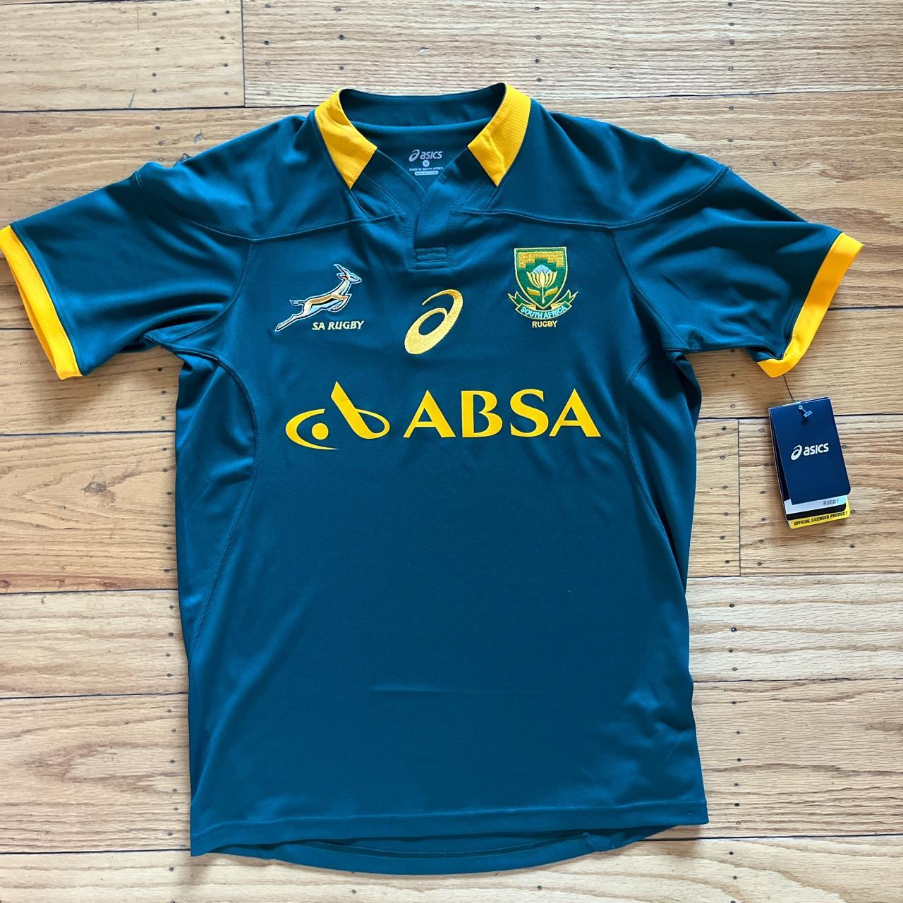 South African rugby top #rugby #southafrica - Depop
