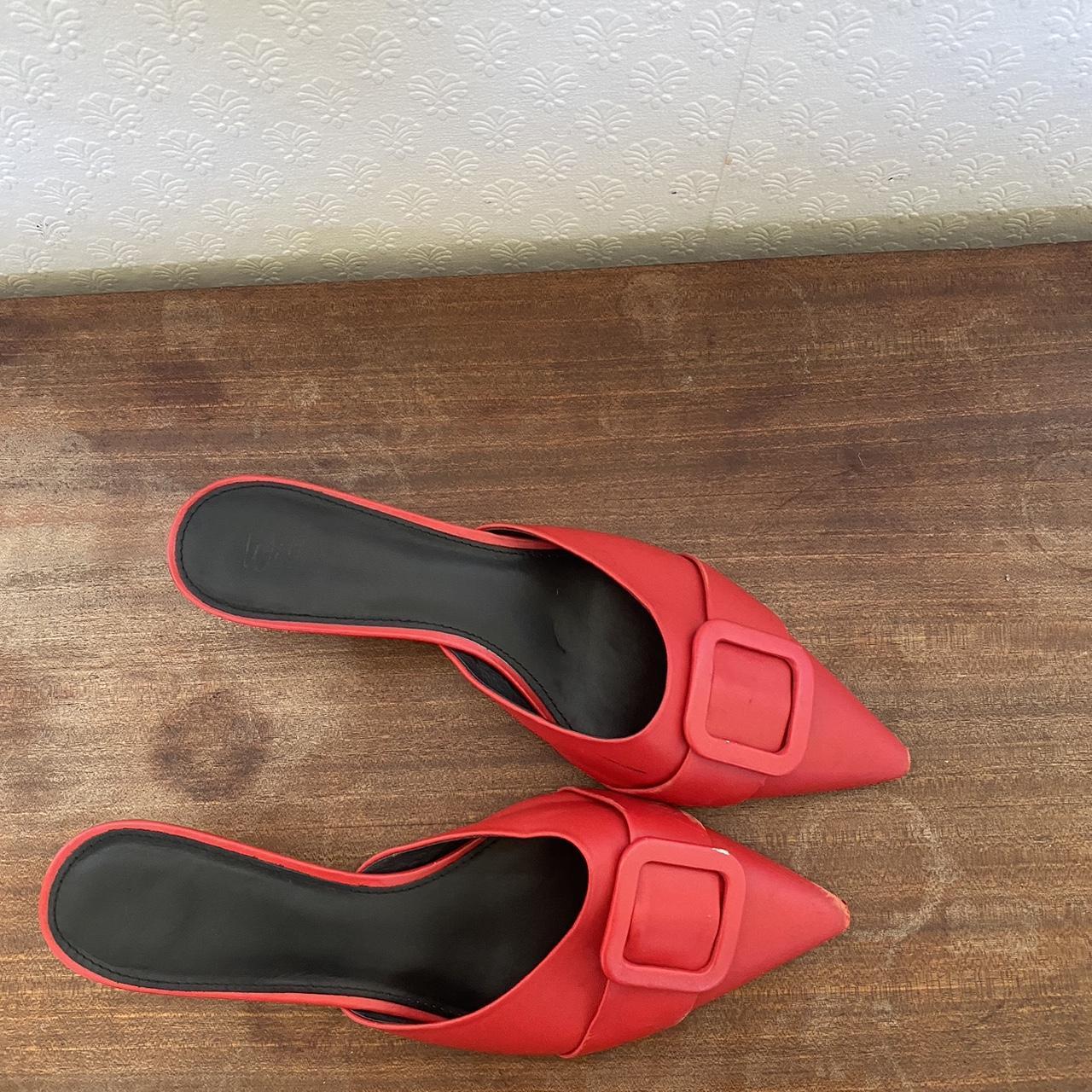 Red kitten heels! Wore as Dorothy for Halloween 👻... - Depop