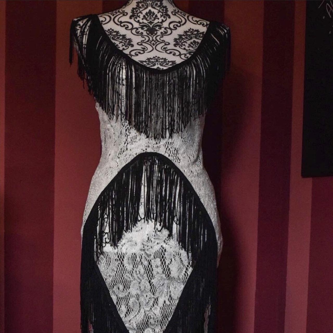 Opal Moon handmade 2-piece fringe set new... - Depop