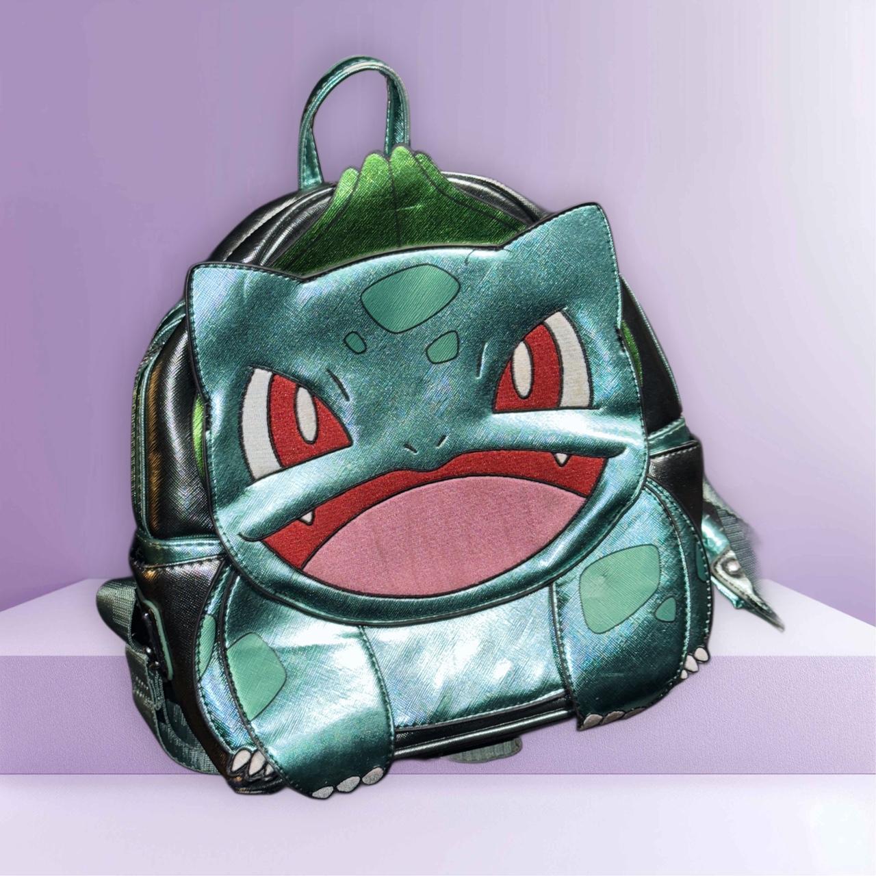 Loungefly shiny Bulbasaur backpack Damage to... - Depop