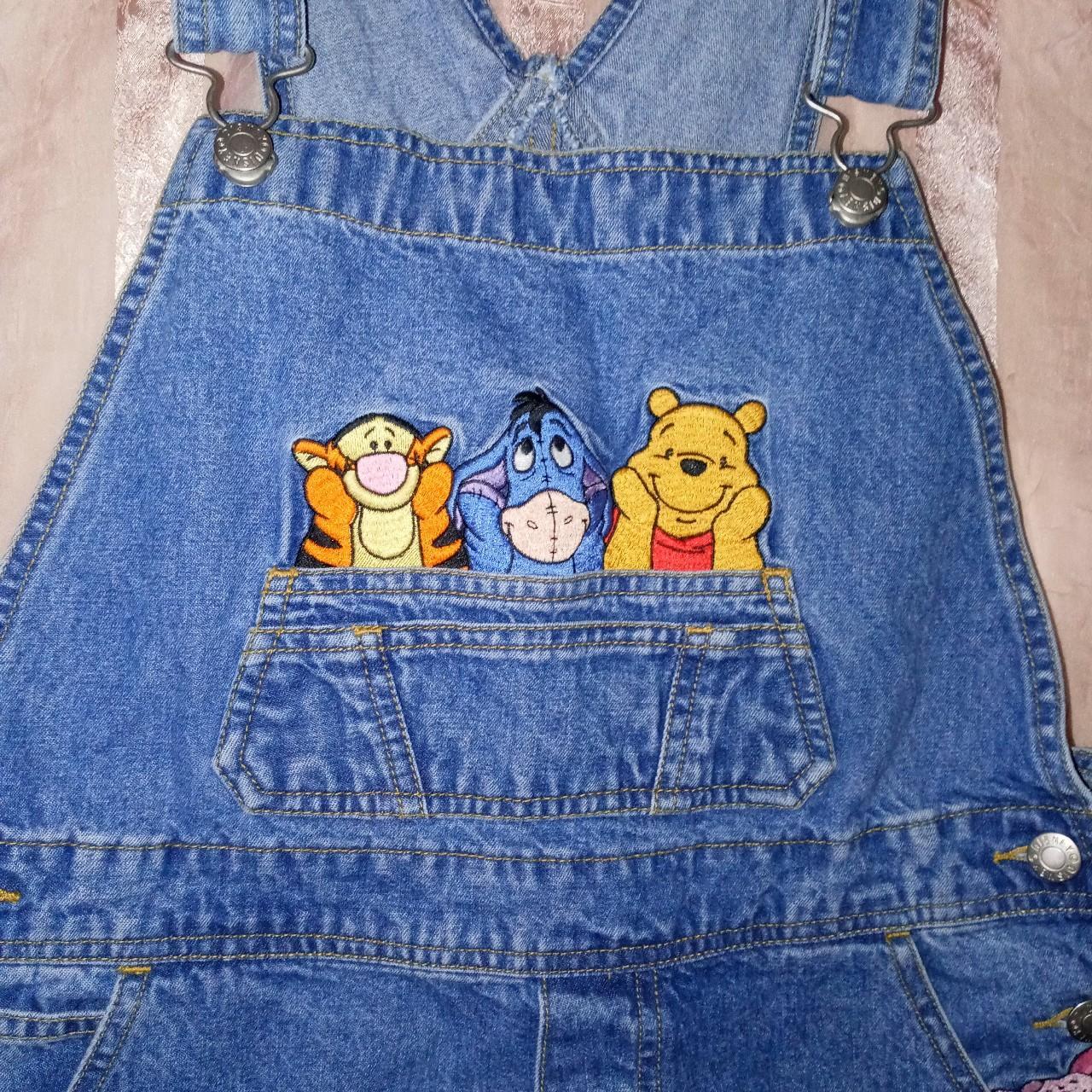 Disney Women's Blue Dungarees-overalls | Depop