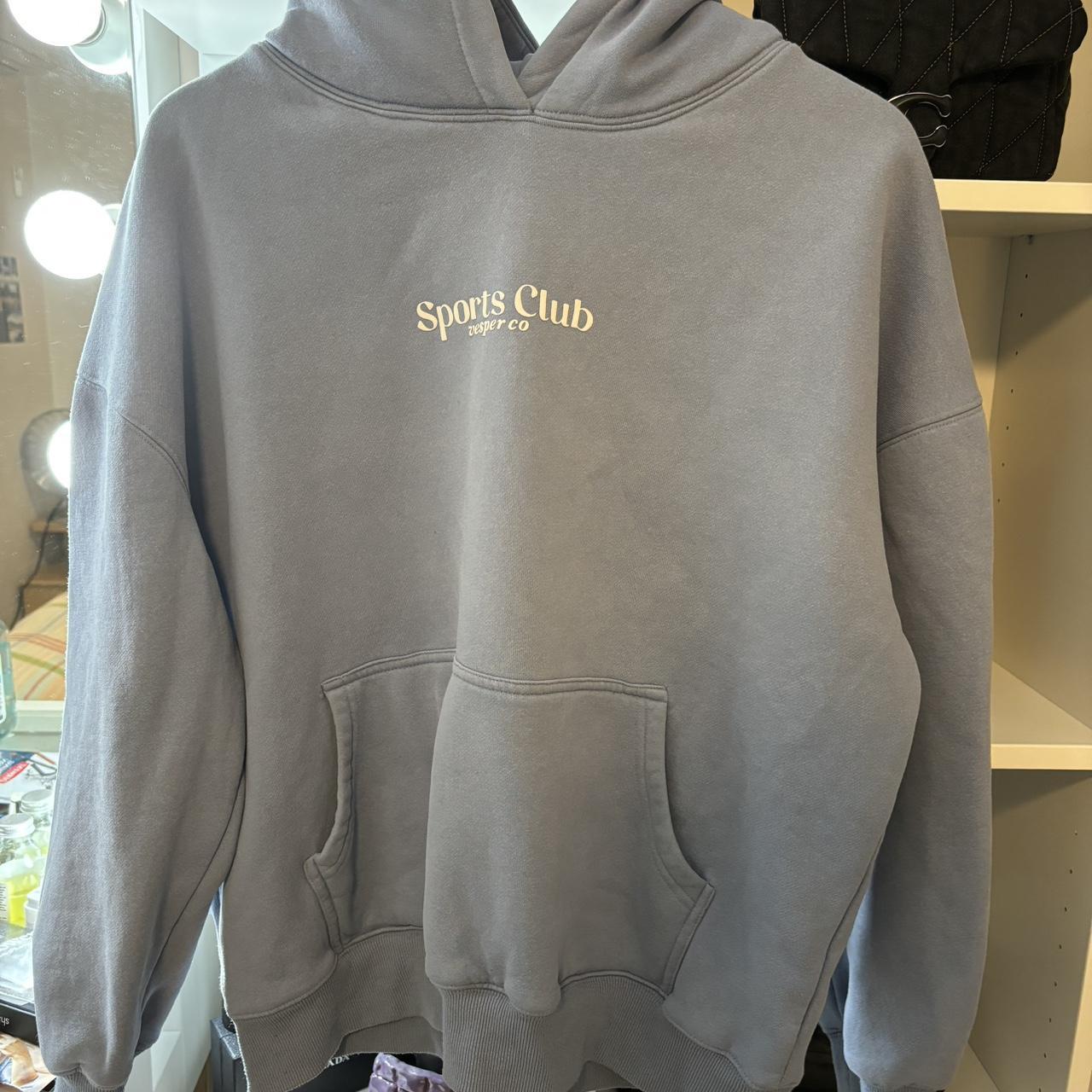VESPER SPORTS CLUB HOODIE - Light cauliflower blue... - Depop