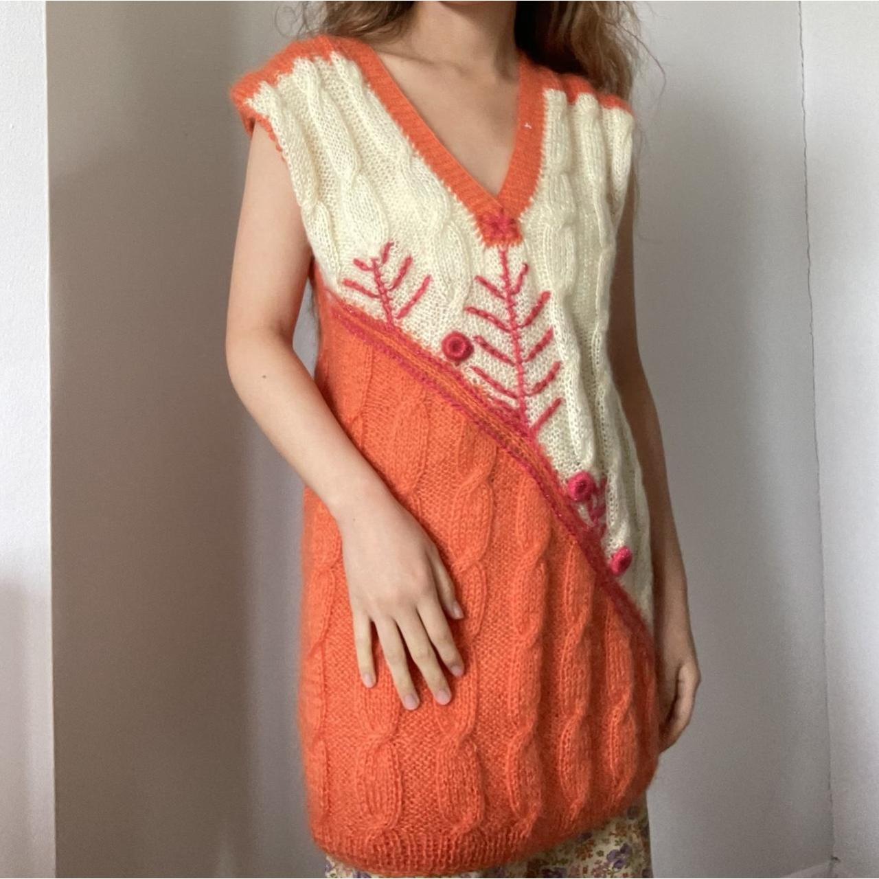 Vintage vest. Very unique design I’m size XS but... - Depop