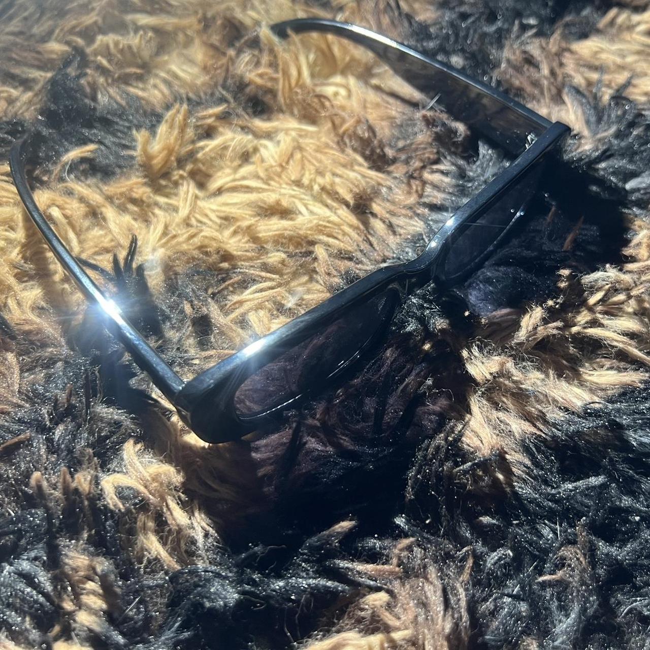 Black feminine rectangle sunglasses. Women’s... - Depop