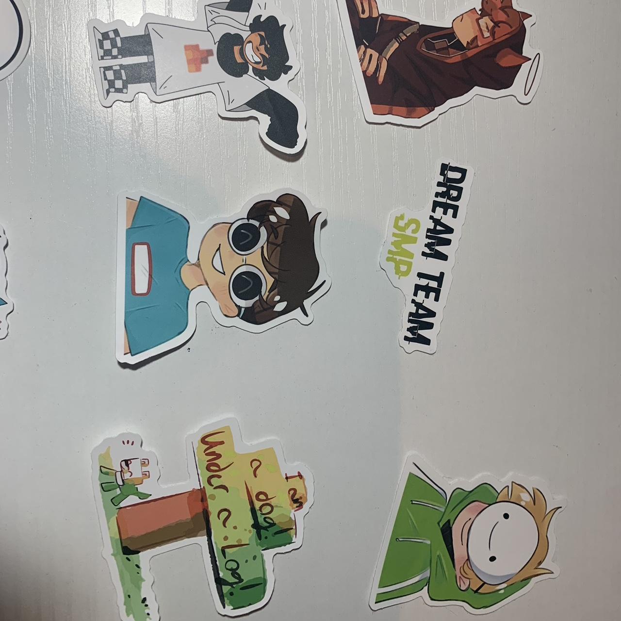 DSMP STICKER BUNDLE 💚💚 msg me for more types of... - Depop