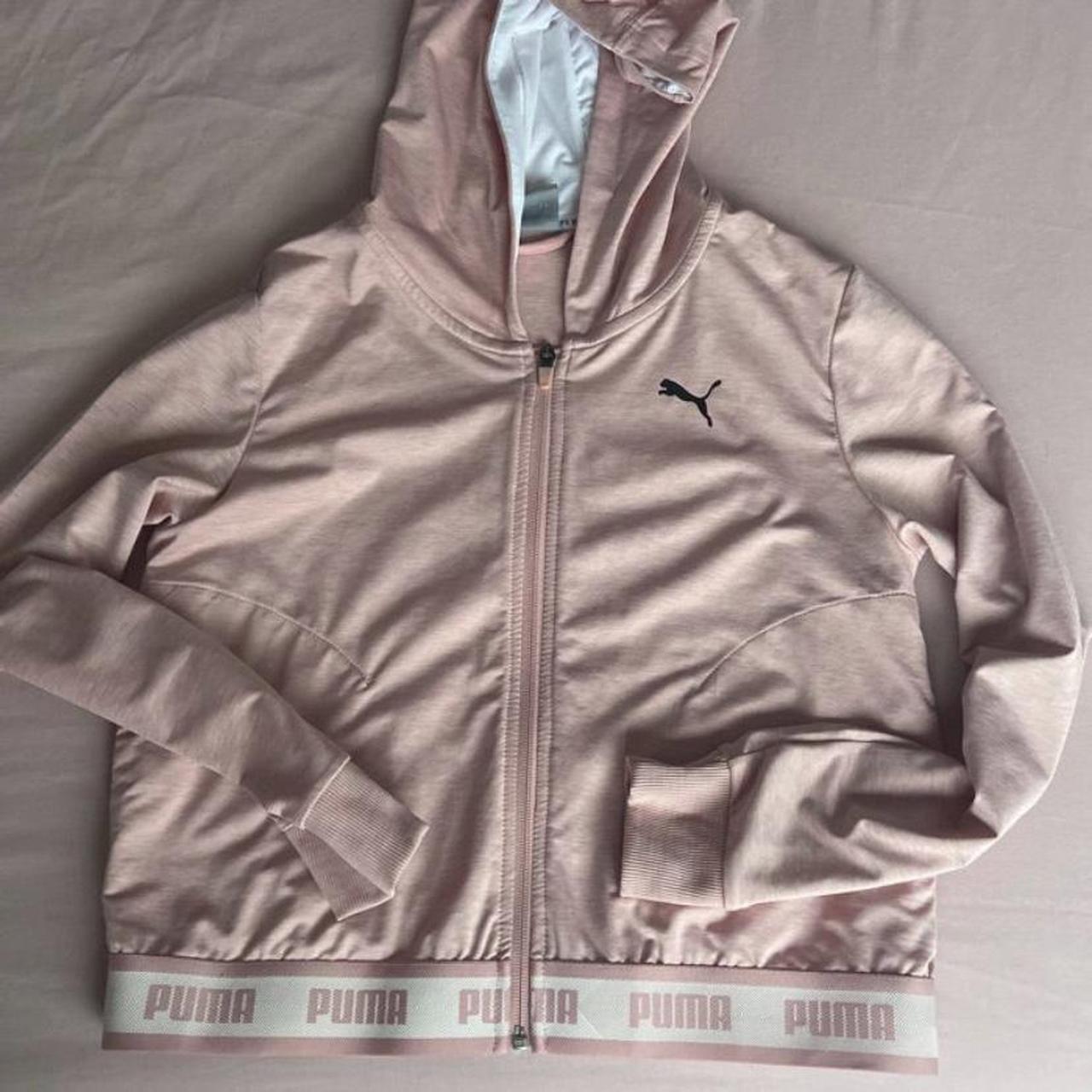 Puma zip up hoodie/jacket - Depop