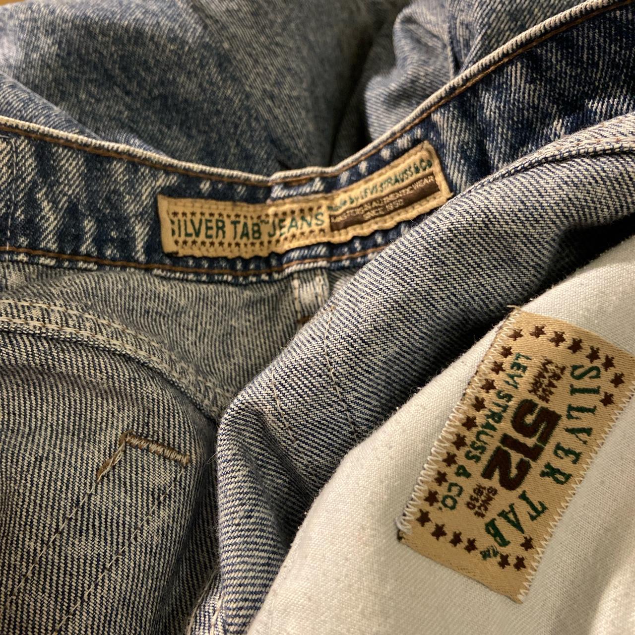 Levi Silver Tab light washed vintage denim. Vintage... - Depop