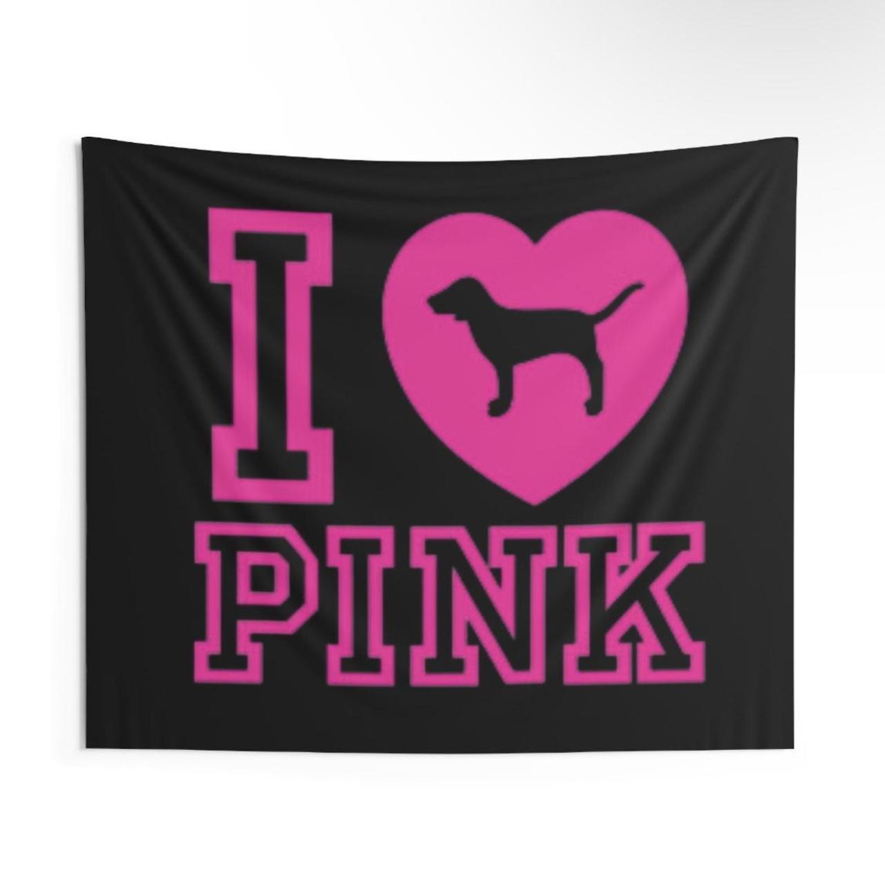 PINK VS TAPESTRY (50 x 60 inches) CLICK LINK IN... | Depop