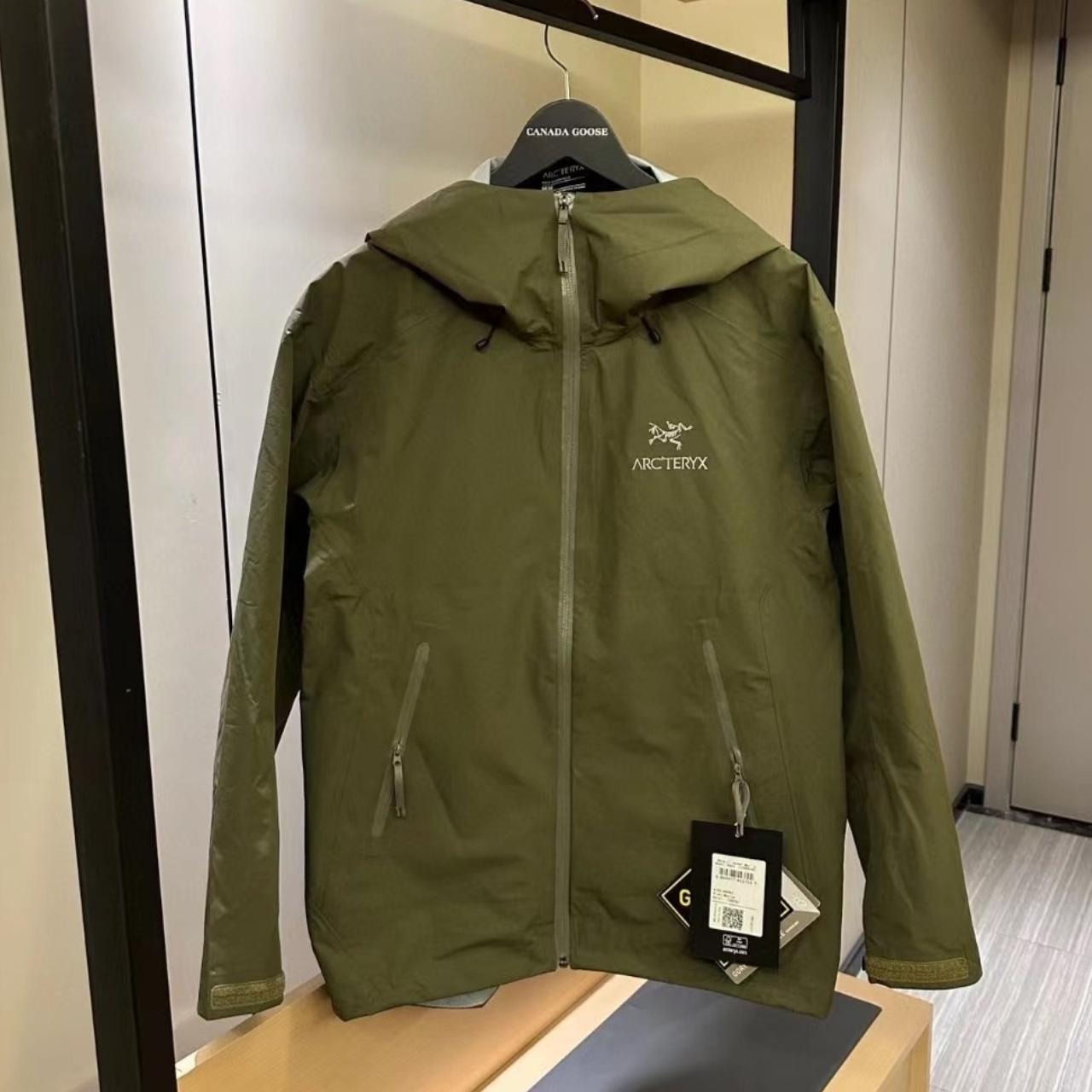 Arc'teryx Beta LT GORE-TEX® Hoodie Military... - Depop