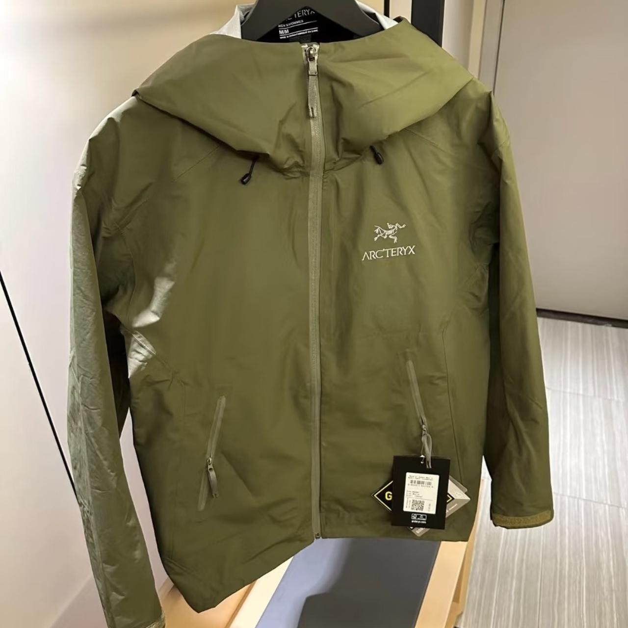 Arc'teryx Beta LT GORE-TEX® Hoodie Military... - Depop