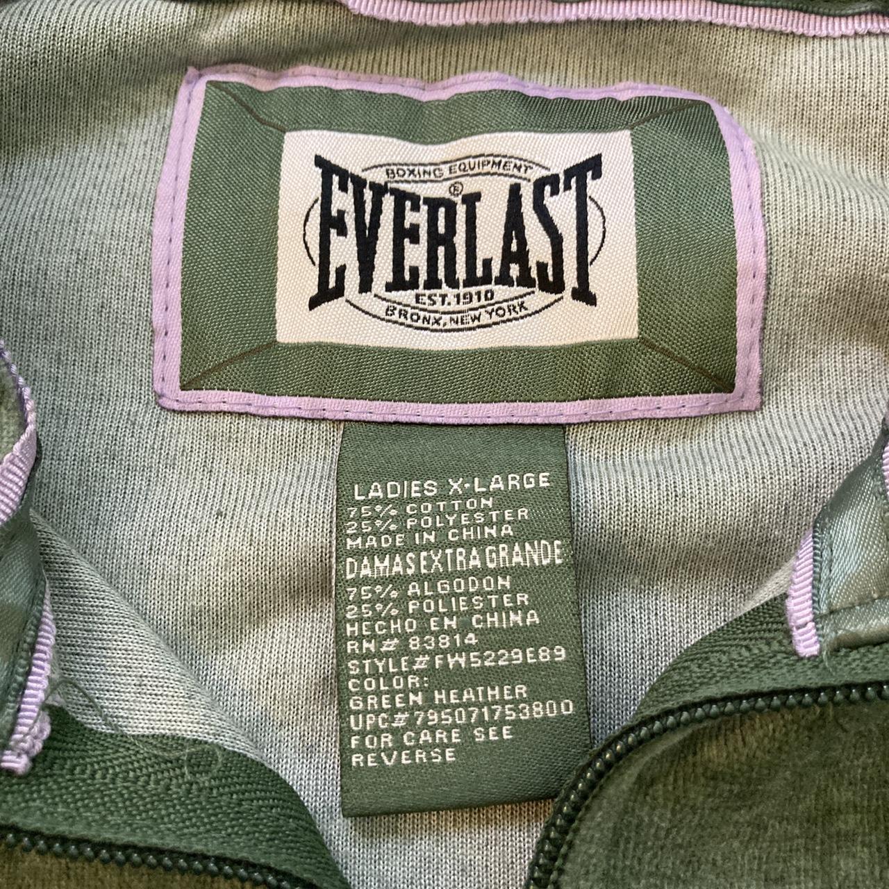 Everlast Women's Green Jacket | Depop