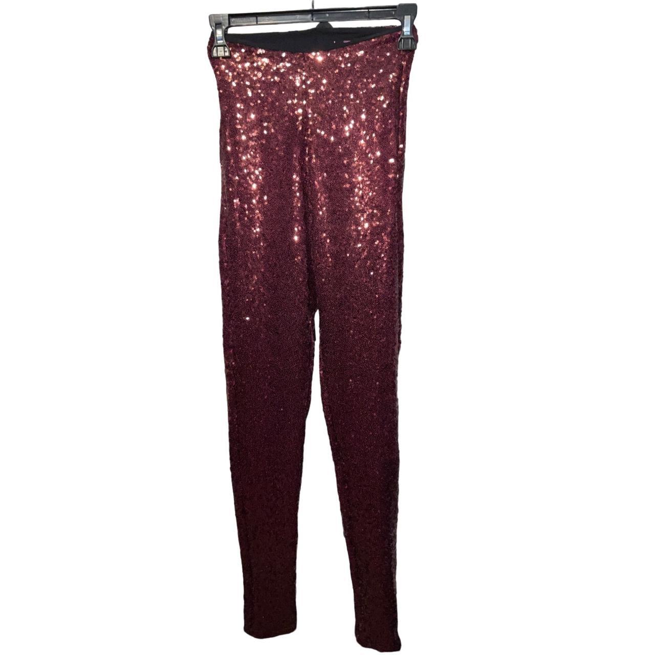 Commando Women's Burgundy Leggings | Depop