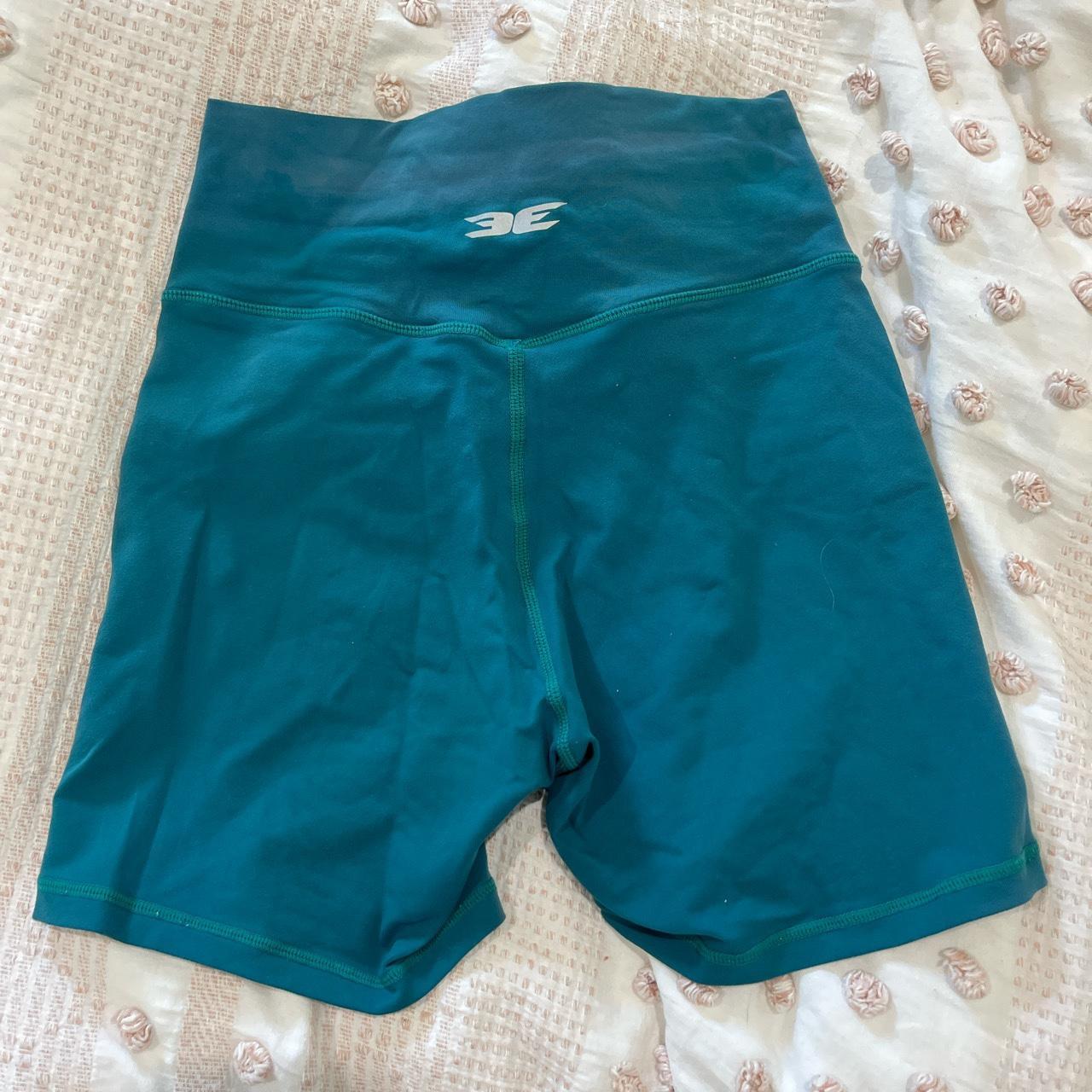 Elite Eleven bike shorts, slight discolouration... - Depop