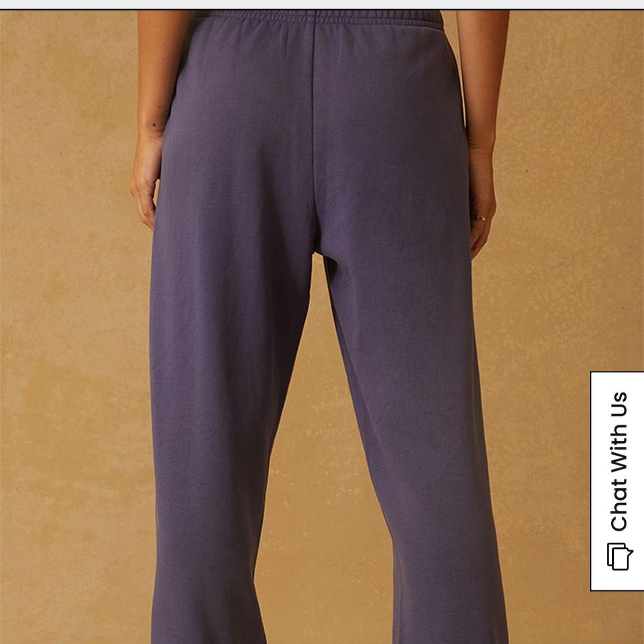 land rover purple sweatpants. size medium. one two... - Depop