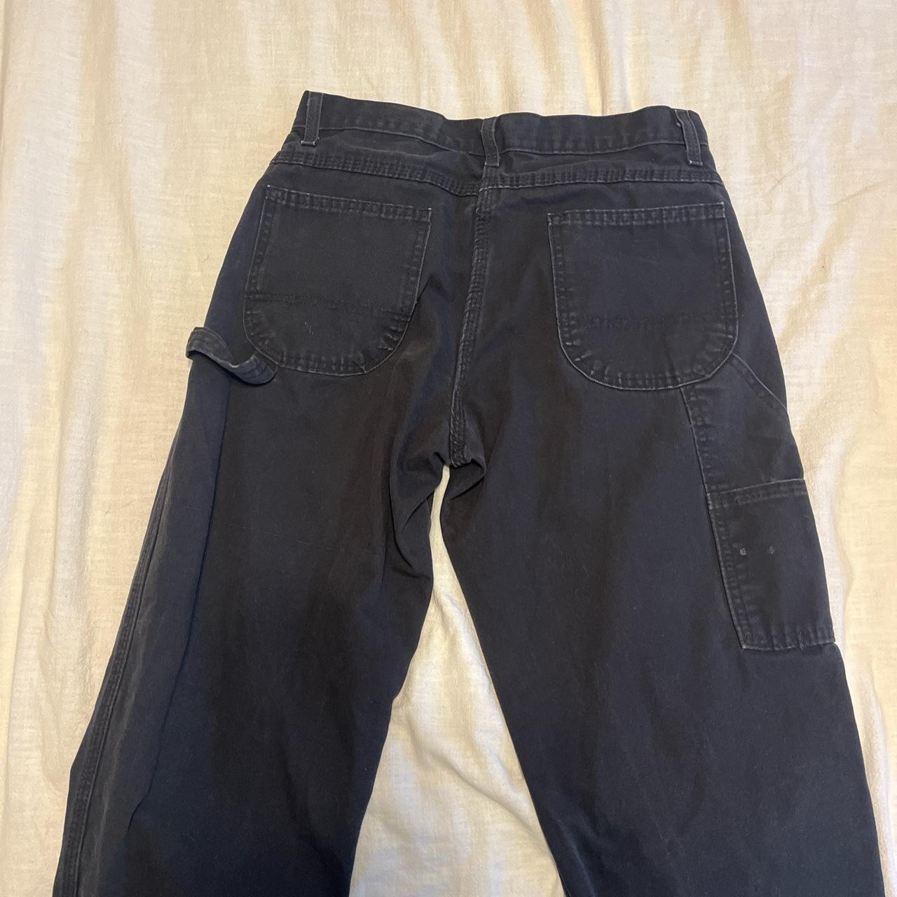 Black carpenter pants 28x30 DEPOP PAYMENTS ONLY - Depop