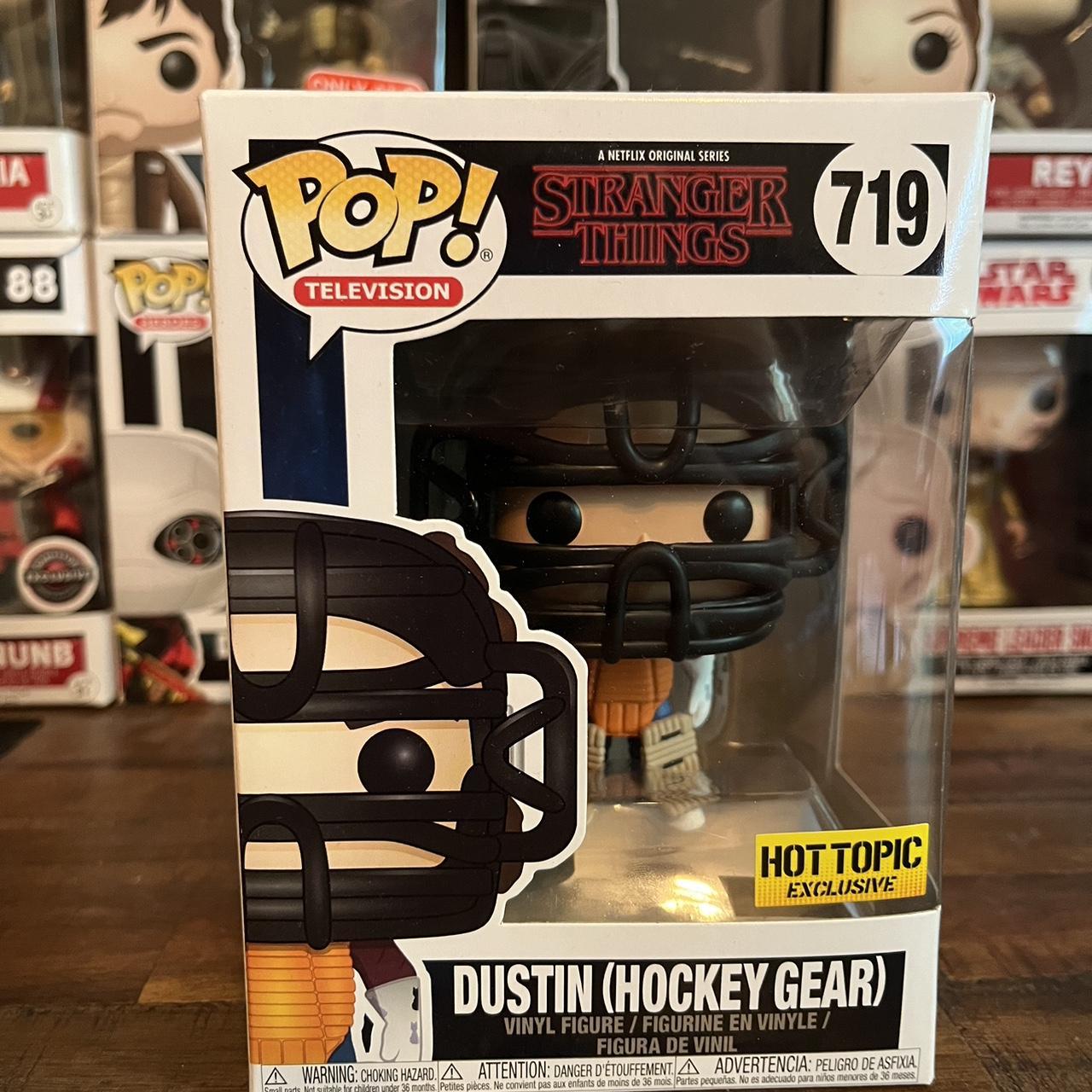 Dustin Hockey Gear Funko Pop Stranger Things (Hot... - Depop