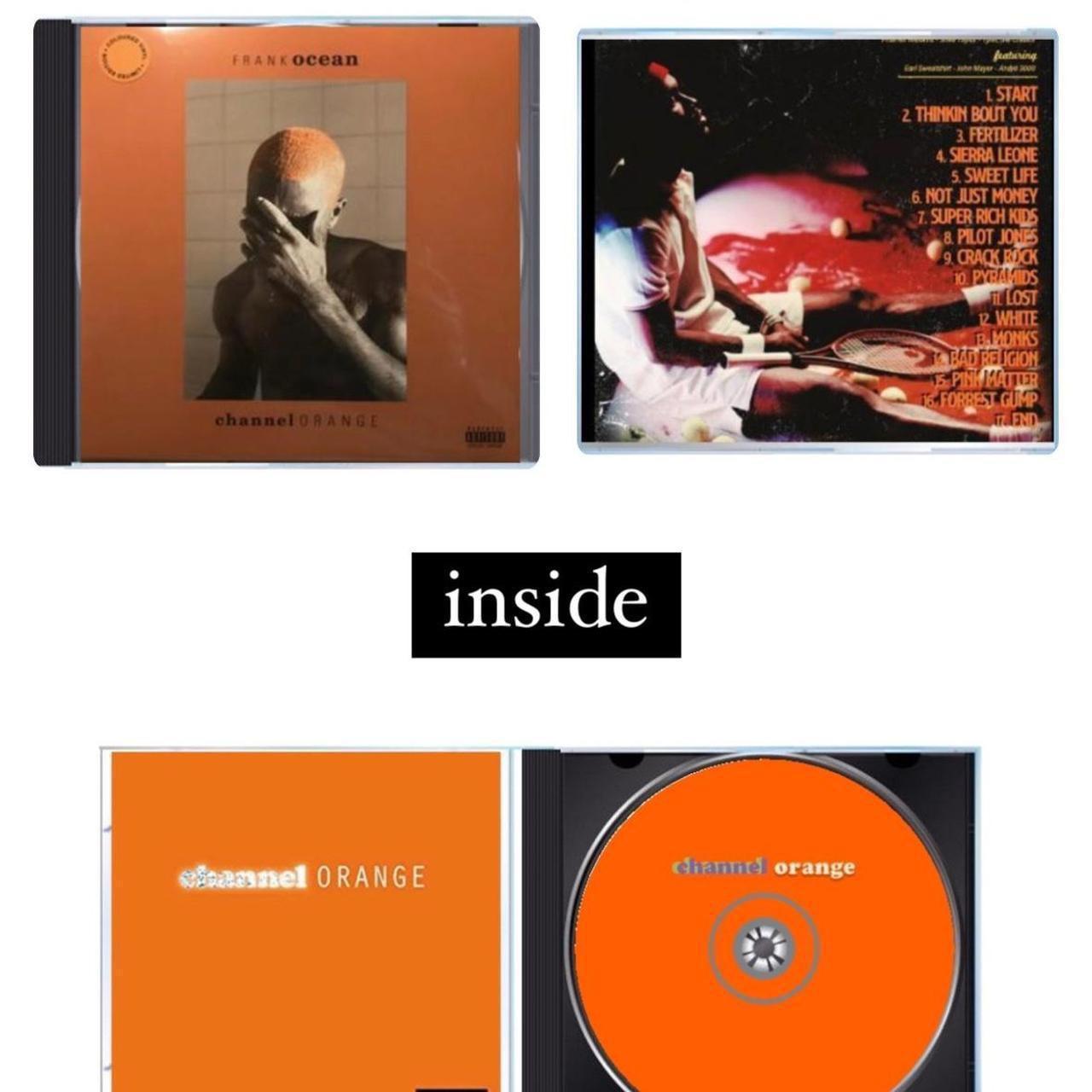 FRANK OCEAN (fanmade) CD BUNDLE!! 4 CDS EACH DISC... - Depop