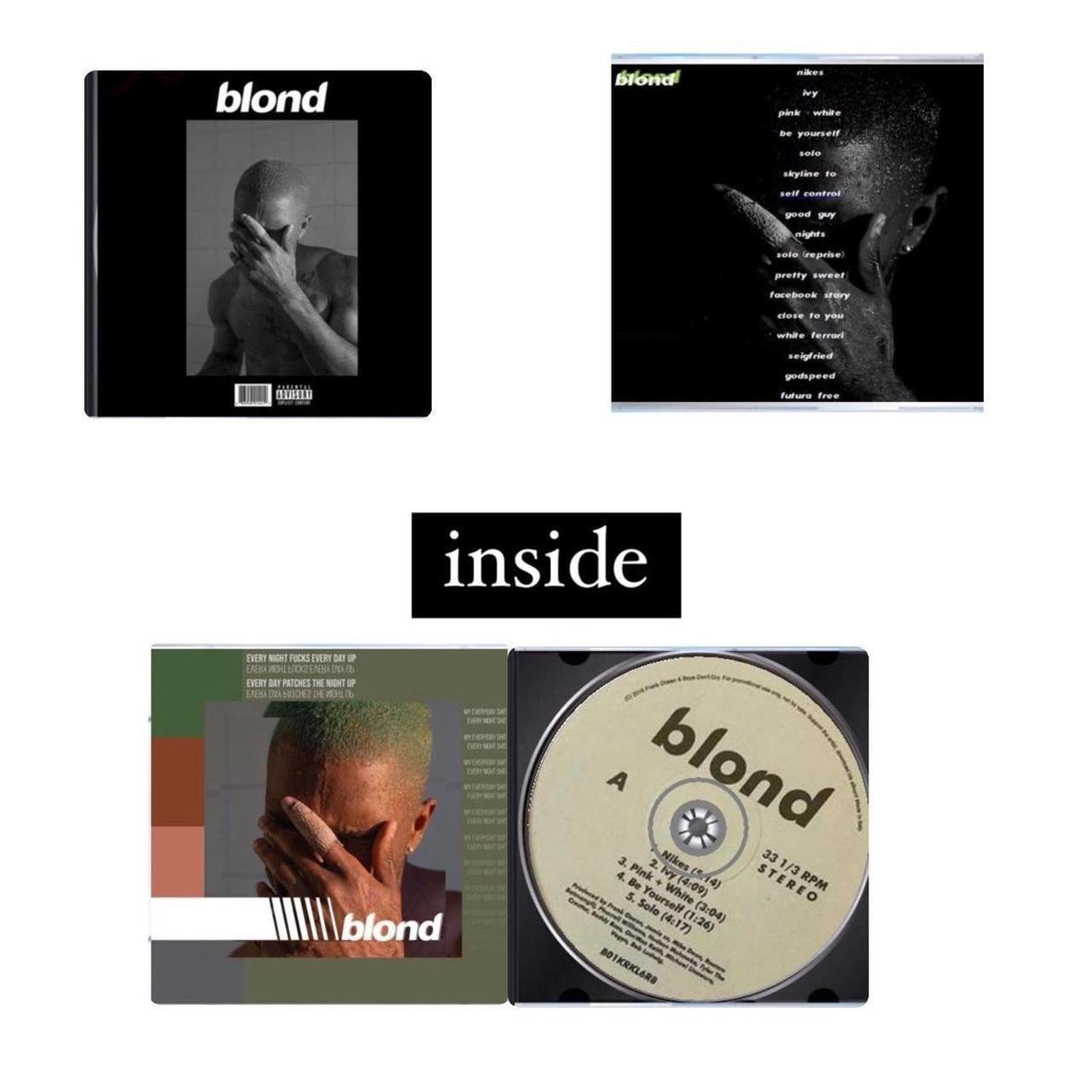 FRANK OCEAN (fanmade) CD BUNDLE!! 4 CDS EACH DISC... - Depop